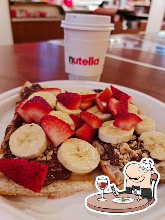 Menu at Nutella Cafe Chicago, Chicago