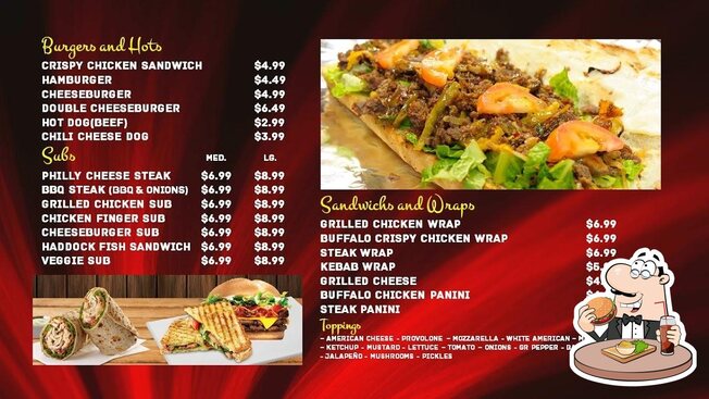 Gourmet Hots, 295 East Ridge Road in Rochester - Restaurant menu and ...