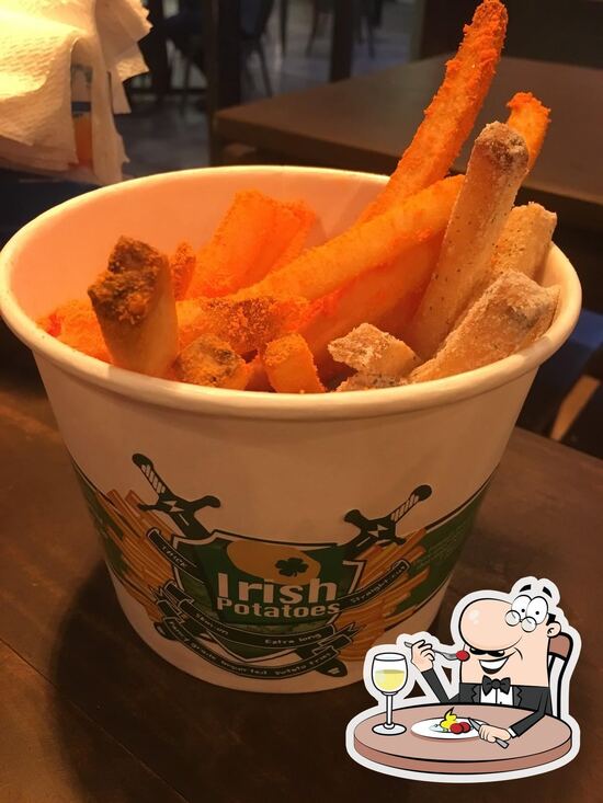 Menu at Irish Potatoes (Don Antonio) restaurant, Quezon City
