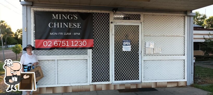 Menu at Mings Chinese Takeaway restaurant, Moree
