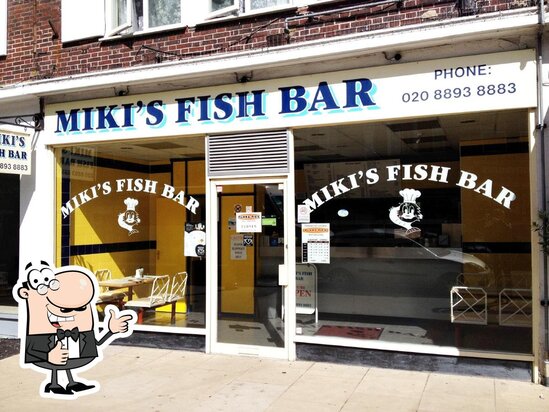Menu at Miki's Fish Bar, Twickenham