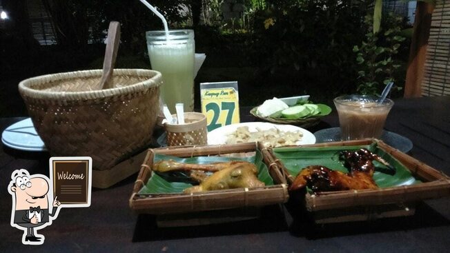 Menu at Kampung Rasa restaurant, Wates