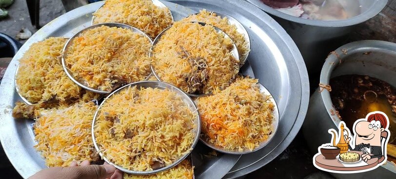 Menu at Idrees Biryani, Lucknow, opposite Pata Nala