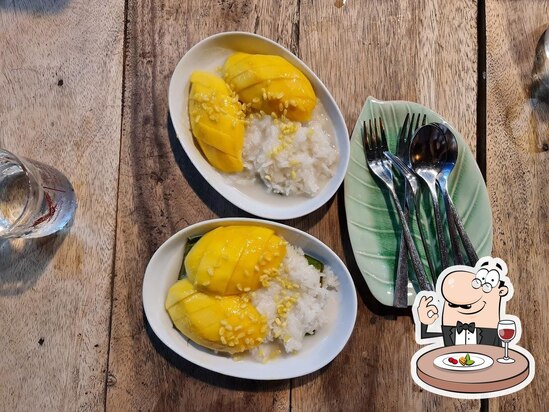 Menu at Tuki's Mango Sticky Rice restaurant, Chiang Mai