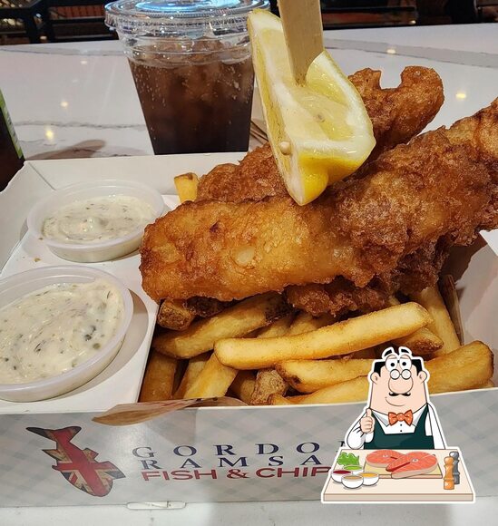 Gordon Ramsay Fish & Chips Silver Legacy at The ROW, Reno - Restaurant ...
