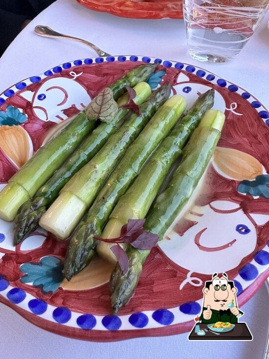 Menu at Zass restaurant, Positano