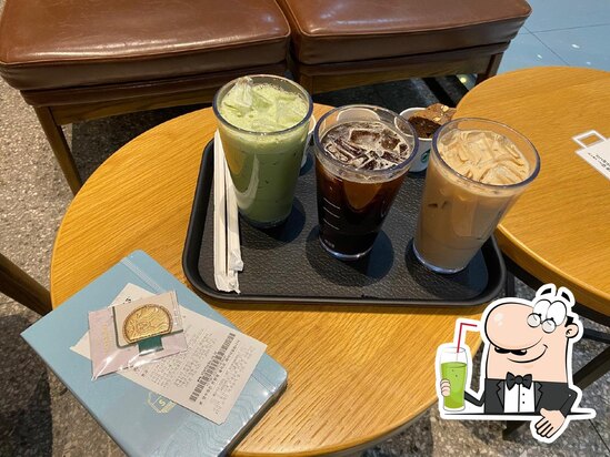 Menu at Starbucks cafe, Daegu, 611 Gukchaebosang-ro