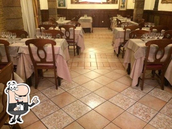 Menu at Cesarina restaurant, Rome