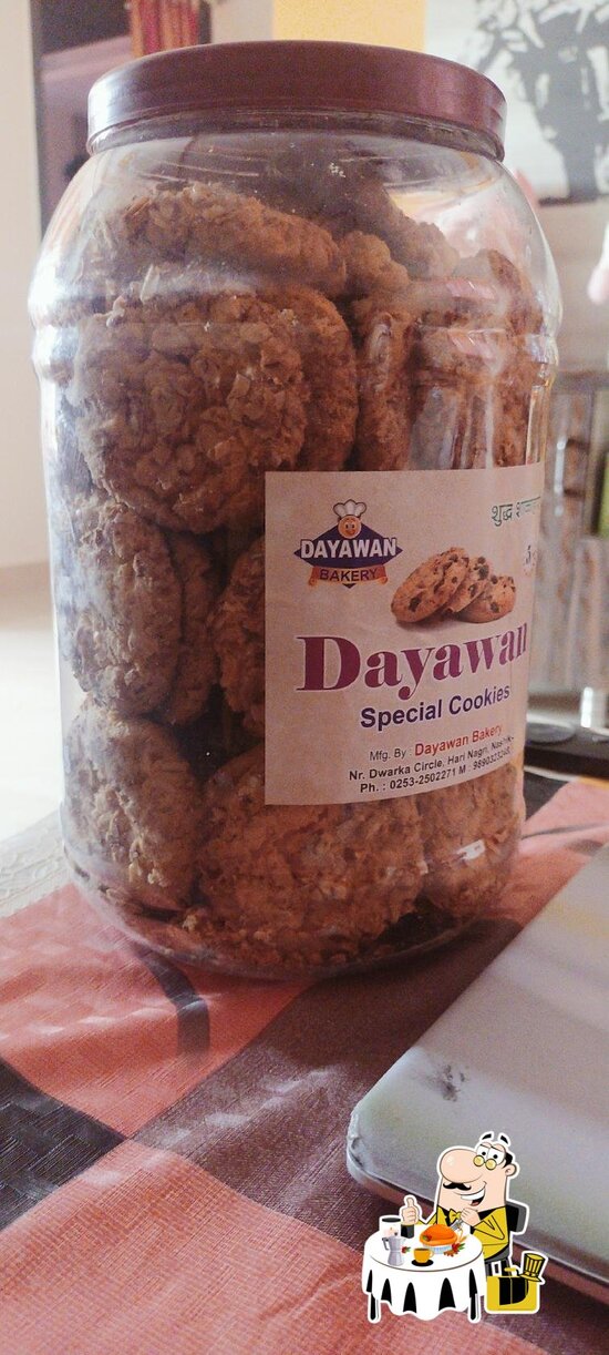 Menu at Dayawan Bakery, Nashik