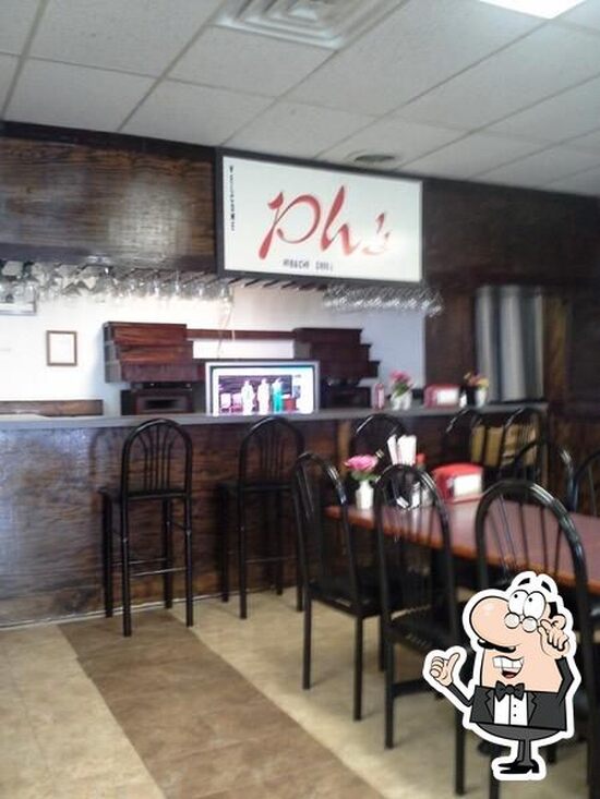 Menu at Pho & Hibachi restaurant, Forest