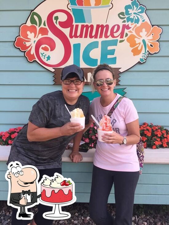 Menu at Summer Ice Shanty restaurant, Woodruff
