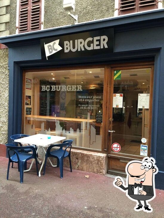 Menu at Bc Burger restaurant, Évian-les-Bains