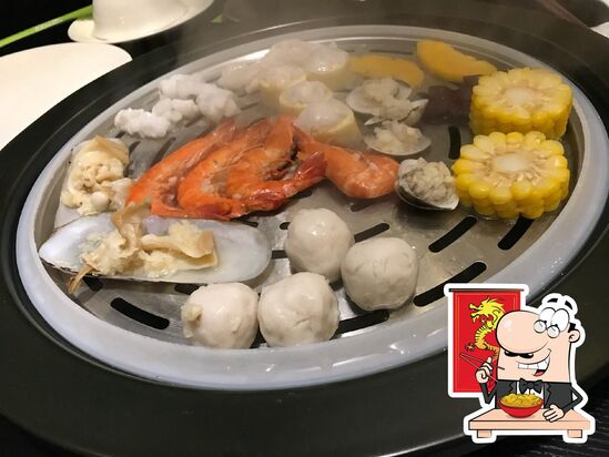 Menu at Sarkies Seafood Restaurant, Surabaya