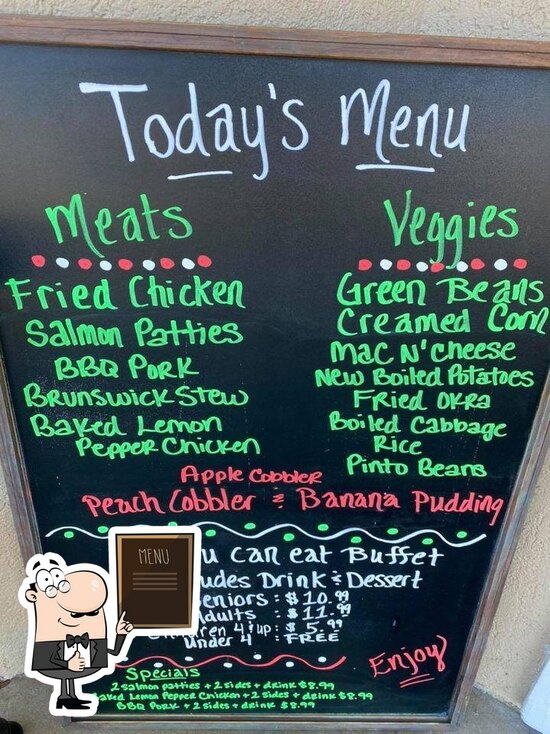 Carta del restaurante Tims Chicken Shack, Griffin
