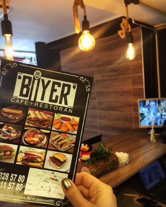 Menu at Biyer Burger, Istanbul, Güleryüz Sk. No:41