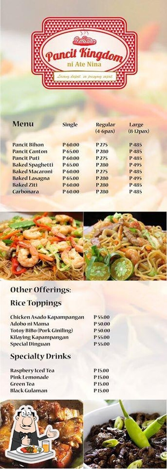 Pancit Kingdom restaurant, Biñan