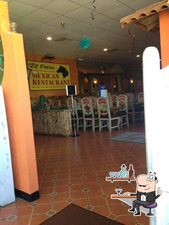 Menu at El Potro restaurant, Hibbing