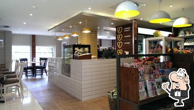 Menu at NetCafé cafe, Johannesburg, Rosebank Hospital