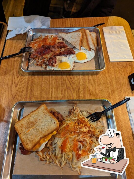 Menu at Night Owl Diner restaurant, Toledo