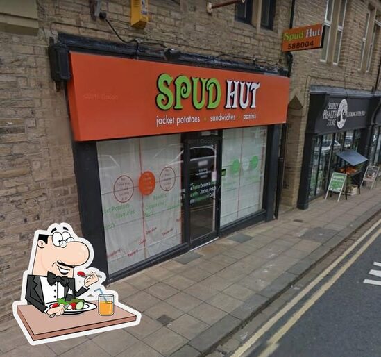 Menu at Spud Hut, Shipley