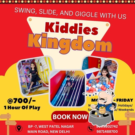 Kiddies Kingdom playarea, New Delhi - Restaurant menu, prices and reviews