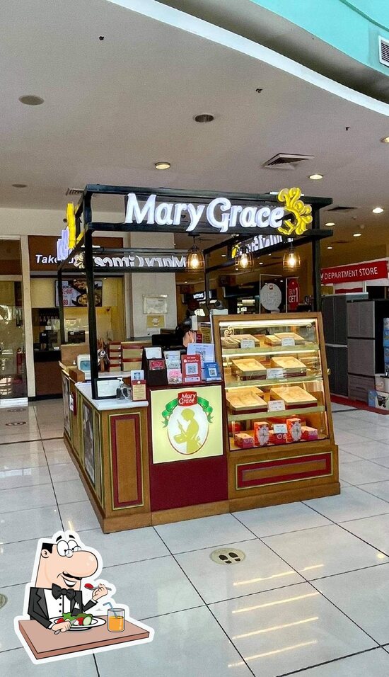 Menu at Mary Grace cafe, Makati, GF floor Waltermart Mall