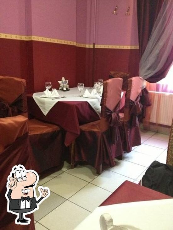 Menu at Orchid Cafe, Saint Petersburg