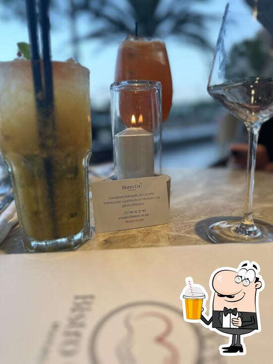 Menu at Bistro Coe restaurant, Monaco-Ville