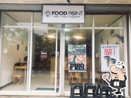 Menu at Food Point, Magalang
