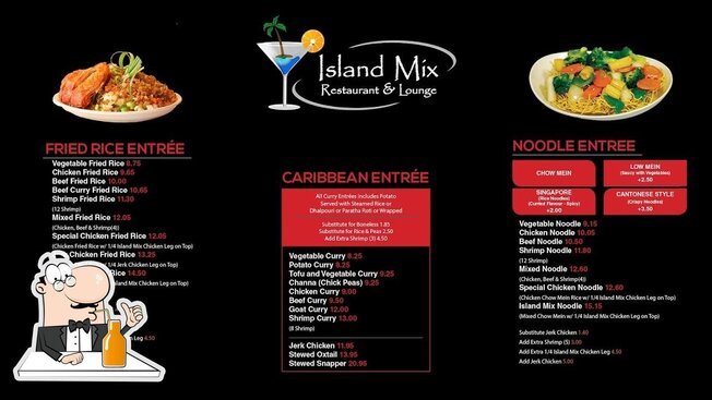Island Mix Restaurant & Lounge in Oshawa - Restaurant menu and reviews