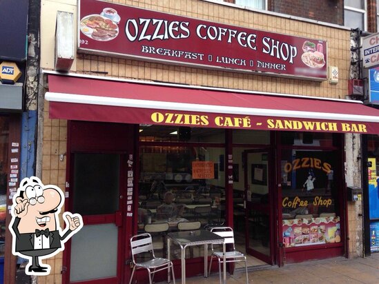Menu at Ozzies Cafe London, London
