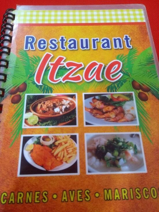 Menu at Restaurante Itzae, Rincón de Guayabitos