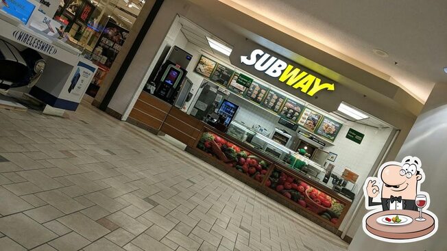 Menu at Subway fast food, Kamloops, Trans-Canada Hwy Store # 135