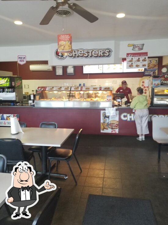Menu at Chester's Fried Chicken restaurant, Withee