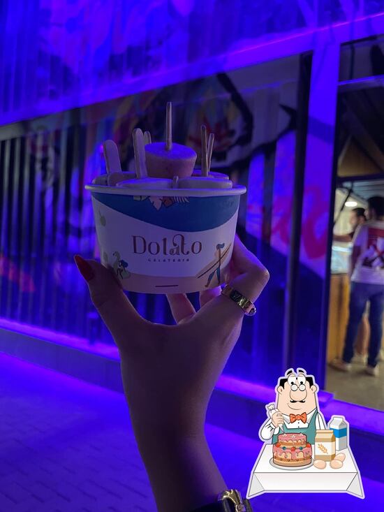 Speisekarte von Dolato Gelateria, New Cairo City, The drive by the waterway