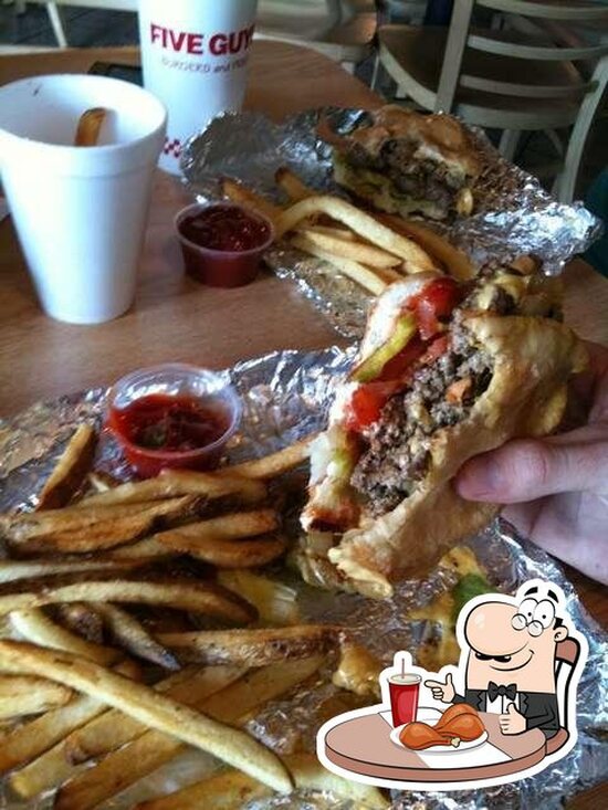 Menu at Five Guys fast food, Jacksonville, Town Center Pkwy Unit 401