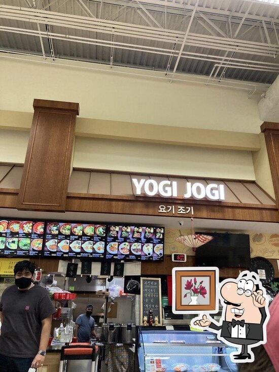 Carta del restaurante Yogi Jogi, Centreville