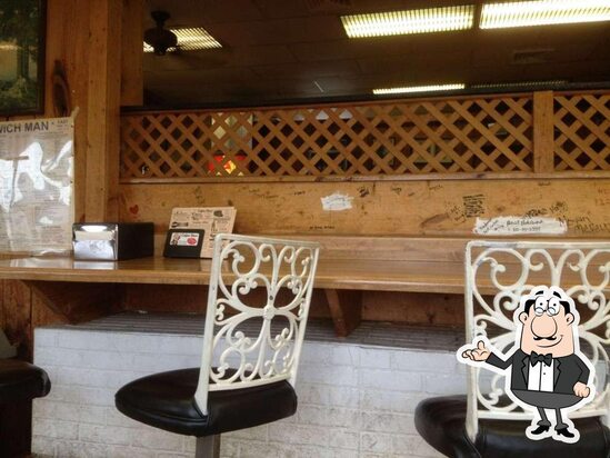 Menu at Sandwich Man restaurant, Paxtonia, Allentown Blvd