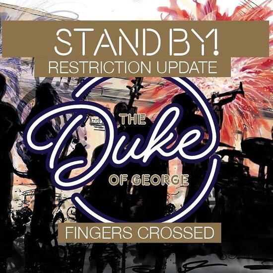 Menu at Duke of George restaurant, East Fremantle