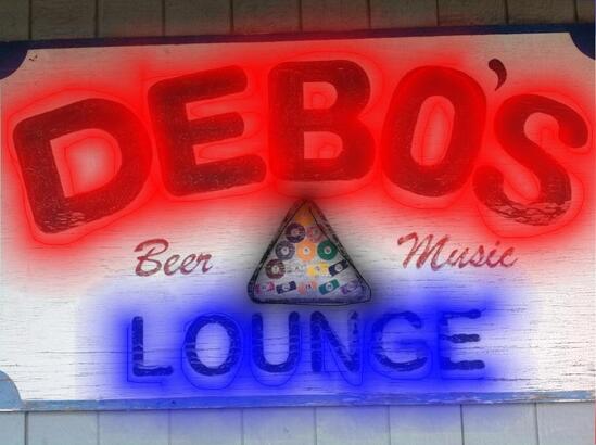 Menu at Debo's Bar, Jackson