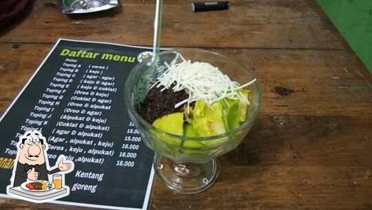 Menu at Sop durian ( captain durian ) restaurant, Bekasi Regency
