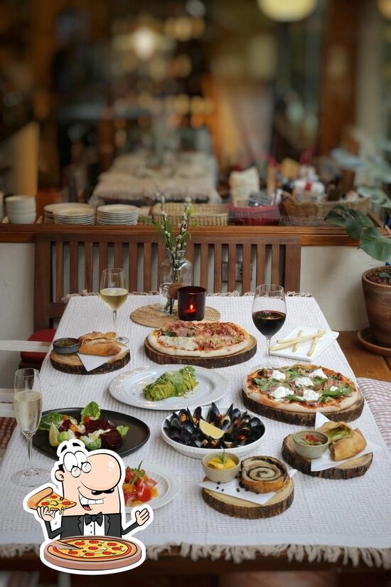 Menu at Parma Ari restaurant, Bangkok