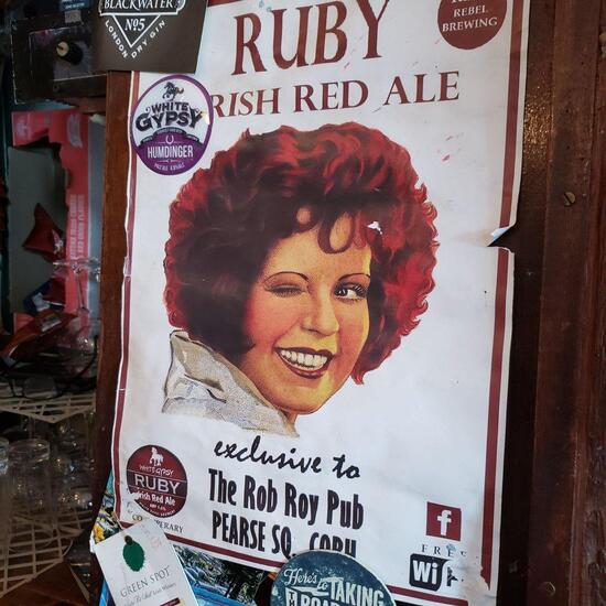Menu at The Rob Roy pub & bar, Cobh