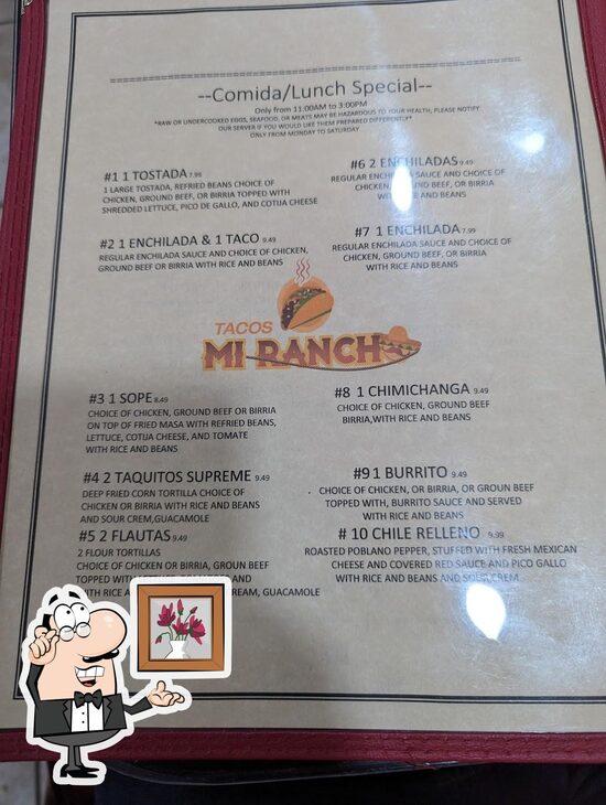 Tacos Mi Rancho, Moses Lake - Restaurant menu, prices and reviews