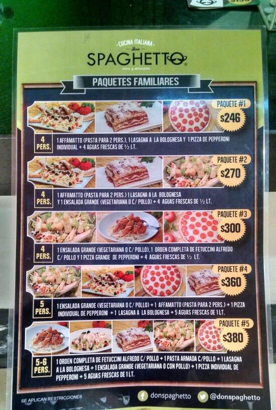 Don Spaghetto Plaza Sendero fast food, Merida - Restaurant reviews