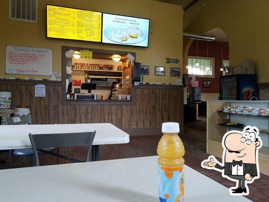 Menu at The Railroad Cafe, Fort Valley