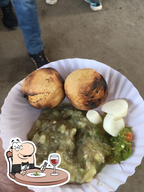 Menu at Satguru litti chokha, Indore