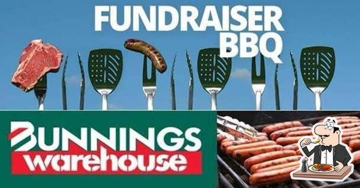 Menu at Bunnings Warehouse Sausage Tent, Maribyrnong