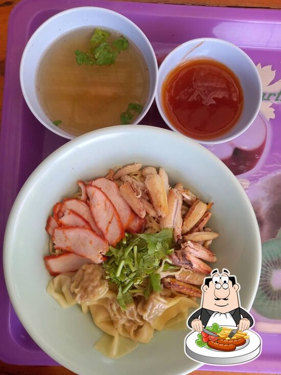 Menu at Sahachai Bhami restaurant, Nong Kae