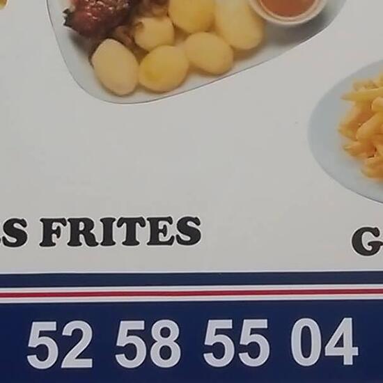 Menu at Burger Palace restaurant, Munkebo